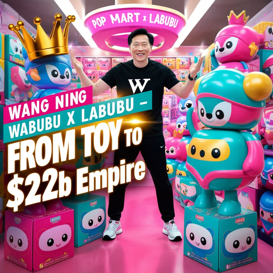 Wang Ning Labubu Success Story: एक खिलौने ने बना दिया Billionaire!